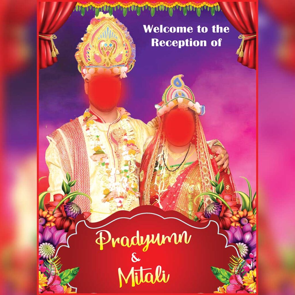 31 wedding Standing Banner PSD - Graphics Point Store