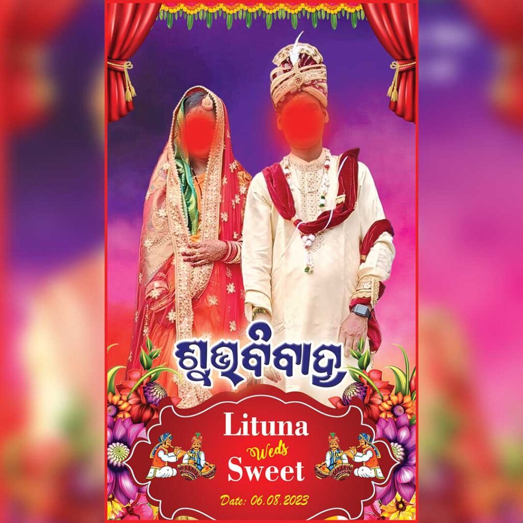 31 wedding Standing Banner PSD - Graphics Point Store