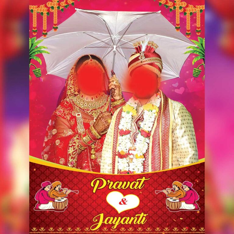31 wedding Standing Banner PSD - Graphics Point Store