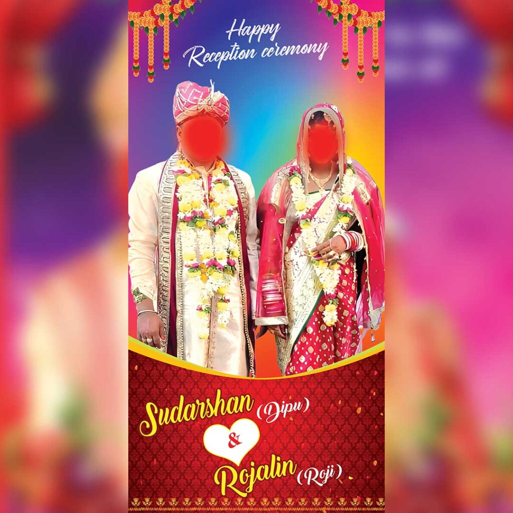 31 wedding Standing Banner PSD - Graphics Point Store