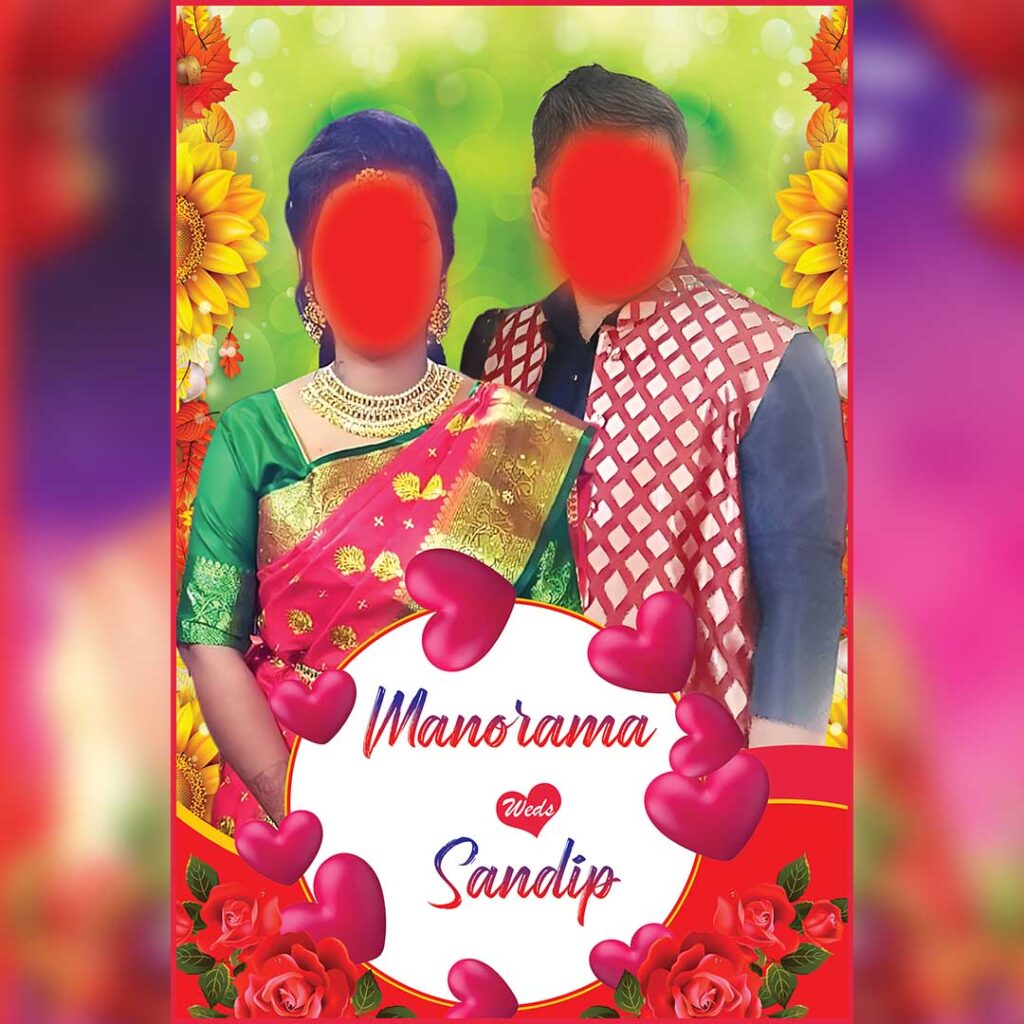 31 wedding Standing Banner PSD - Graphics Point Store