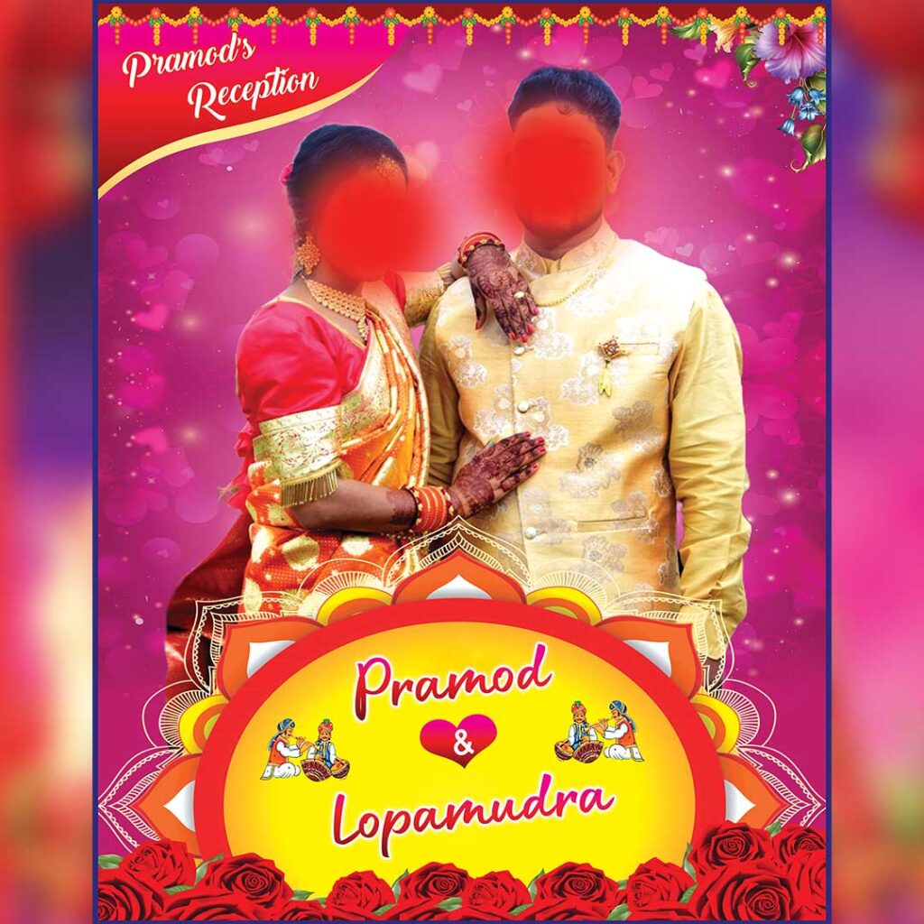 31 wedding Standing Banner PSD - Graphics Point Store