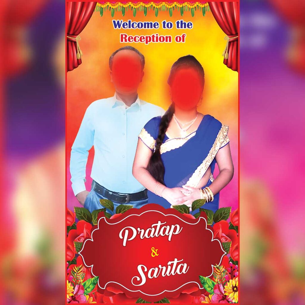31 wedding Standing Banner PSD - Graphics Point Store