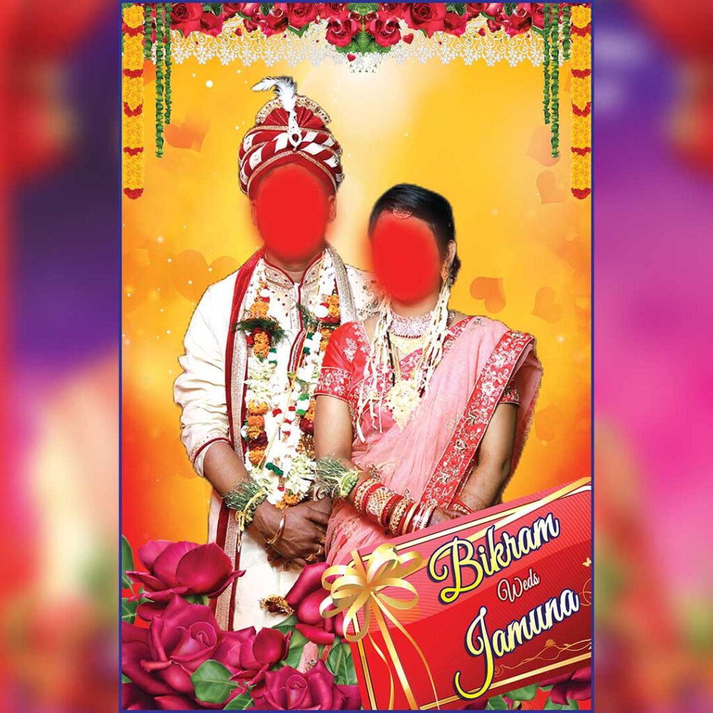 31 wedding Standing Banner PSD - Graphics Point Store