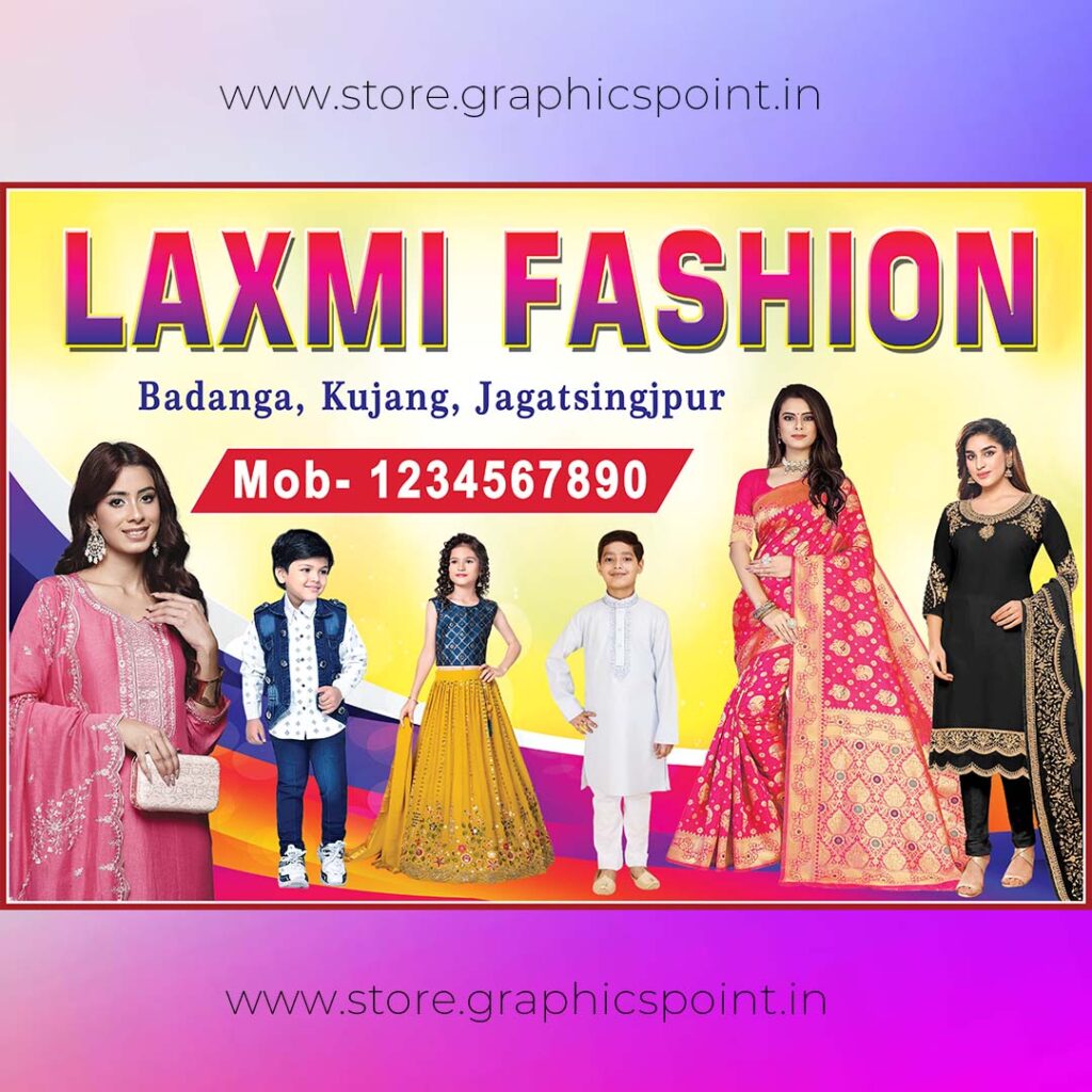 4 Dress Shop Banner Design | Fashion shop Banner PSD - Graphics Point Store