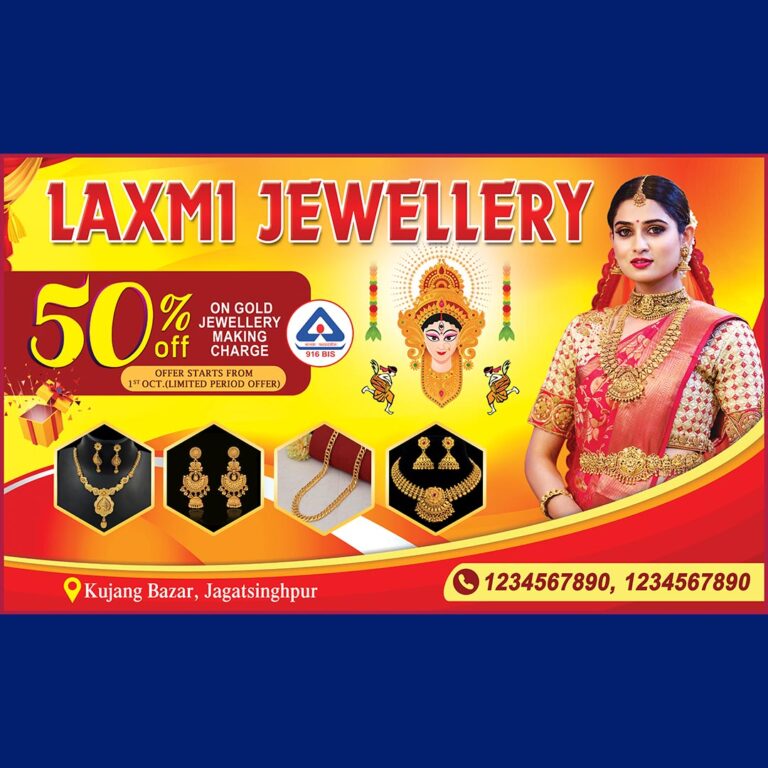 4 Jewellery Shop Offer Banner PSD - Graphics Point Store